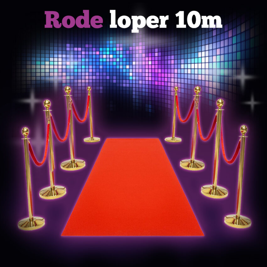 Rode loper - Party Fabriek
