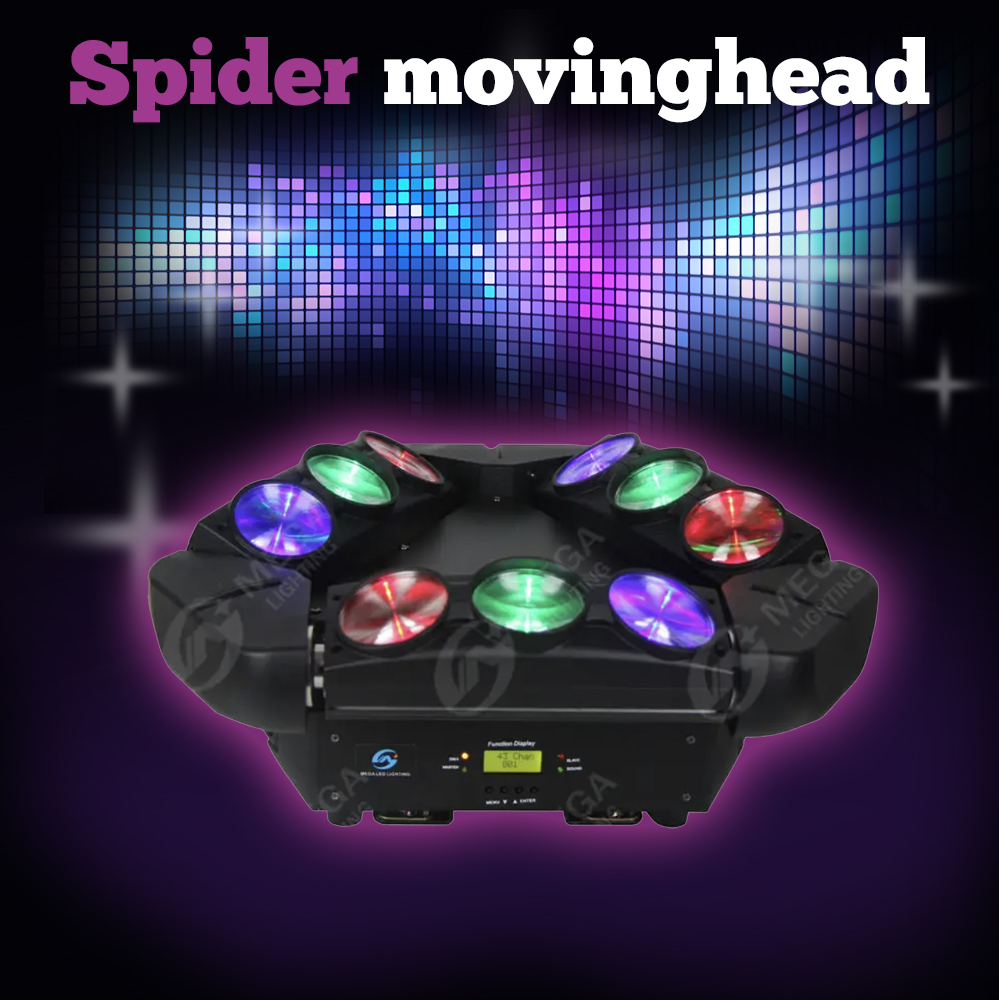 Spider movinghead - Party Fabriek